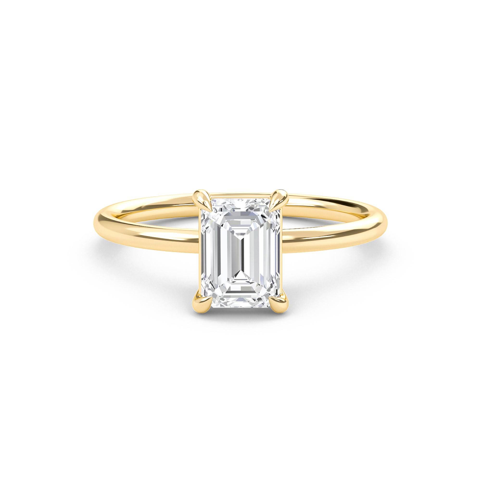 Liberty 1 Carat Emerald Diamond Ring | Espira Fine Gems