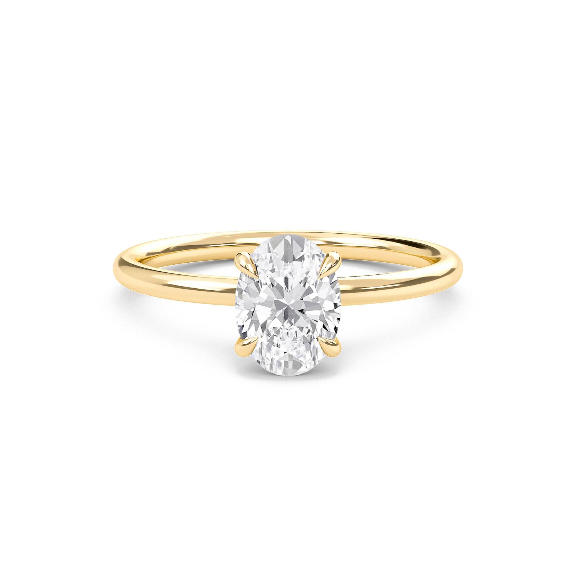 Liberty 3 Carat Oval Diamond Ring – Espira Gems